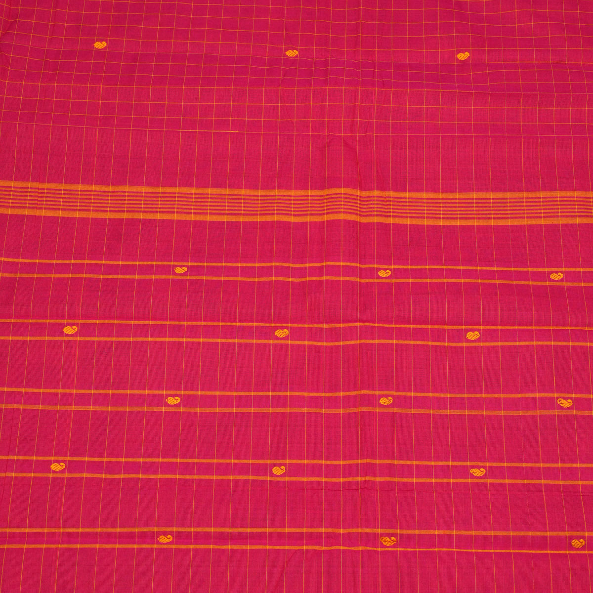 Rani Pink Chettinad Cotton Saree – Snehalayaa Silks