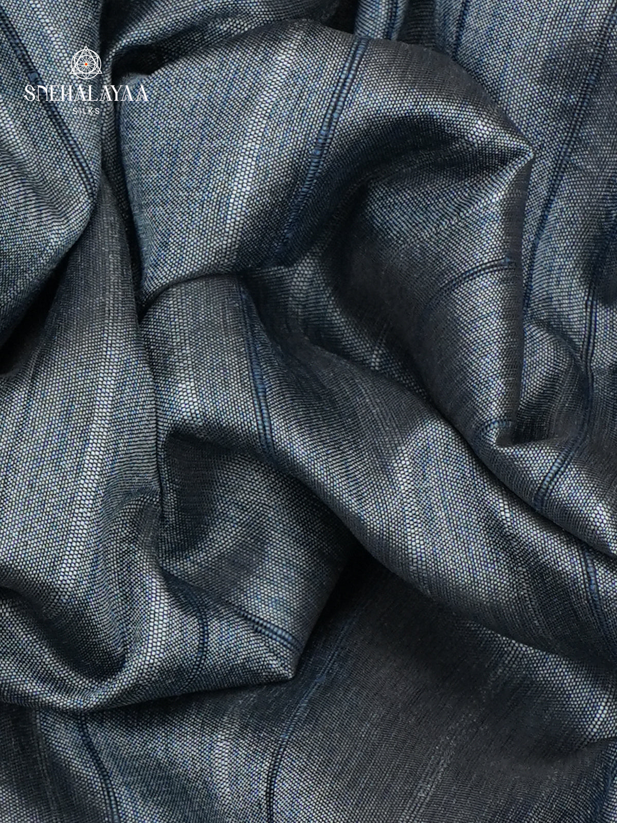 Grey Tussar Embroidery Saree – Snehalayaa Silks