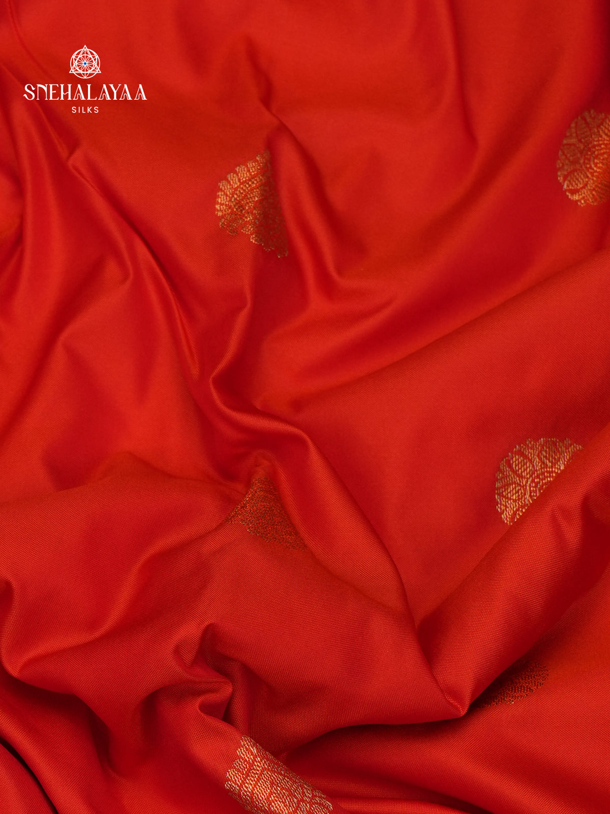 Rust Orange Gadwal Silk Saree – Snehalayaa Silks