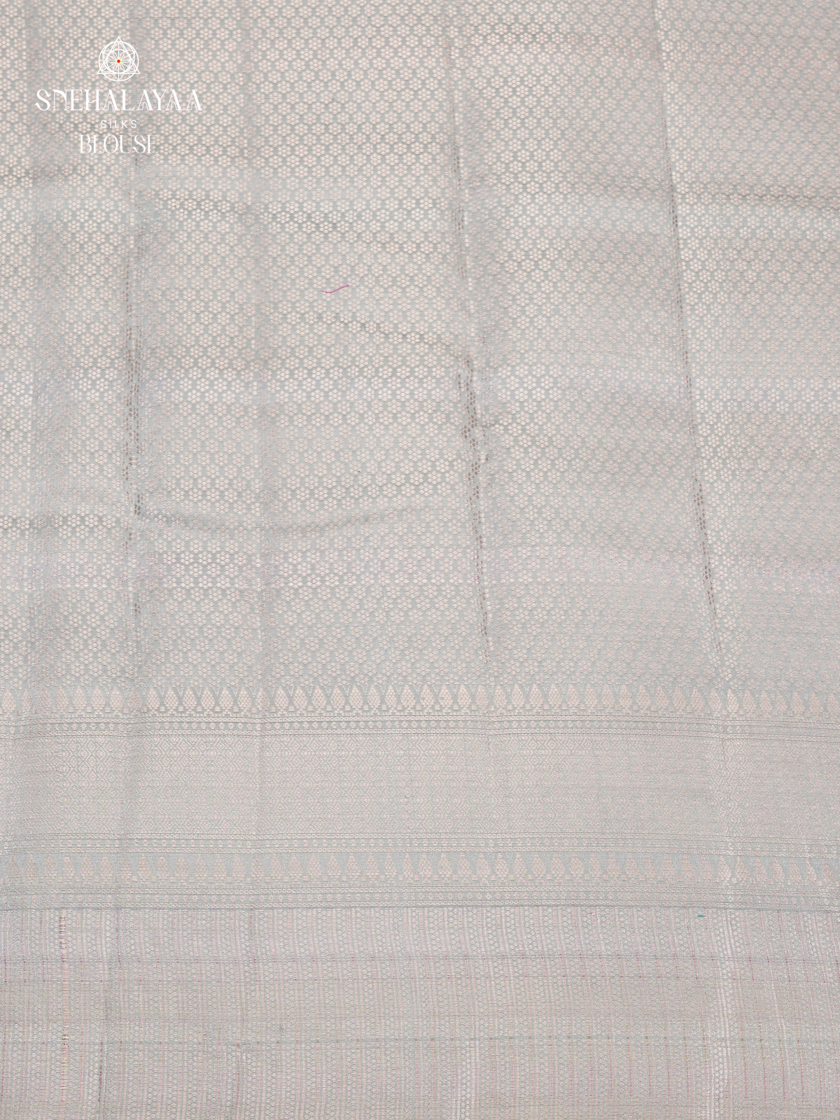 Navy Blue Chiniya Silk Saree with Mint Green Woven Border – Snehalayaa ...